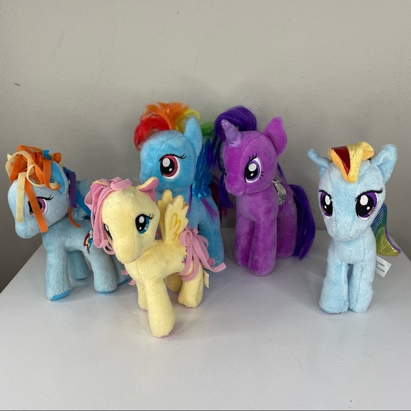 My Little Pony | Toys | Lot Of Five Assorted My Little Pony Stuffed ...